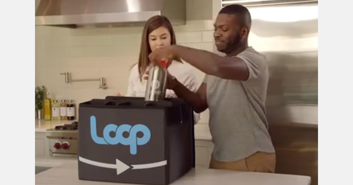 Bij de Franse supermarkt Loop neem je zelf je verpakkingen mee