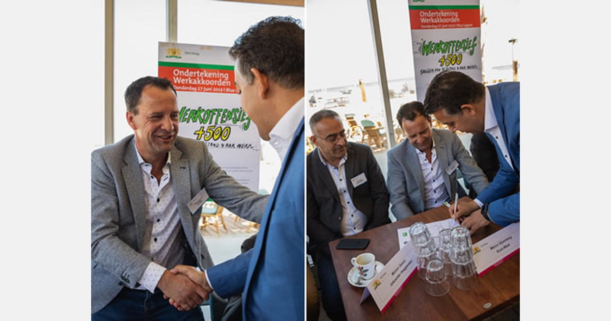 Euro West sluit werkakkoord met gemeente Den Haag