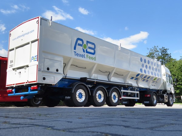 Eerste ZERO-T oplegger voor AB Texel Group