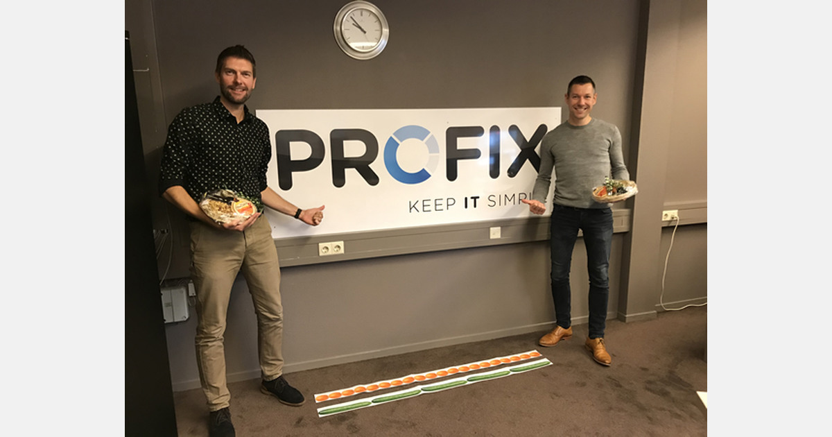 Twee jubilarissen bij Profix IT Solutions
