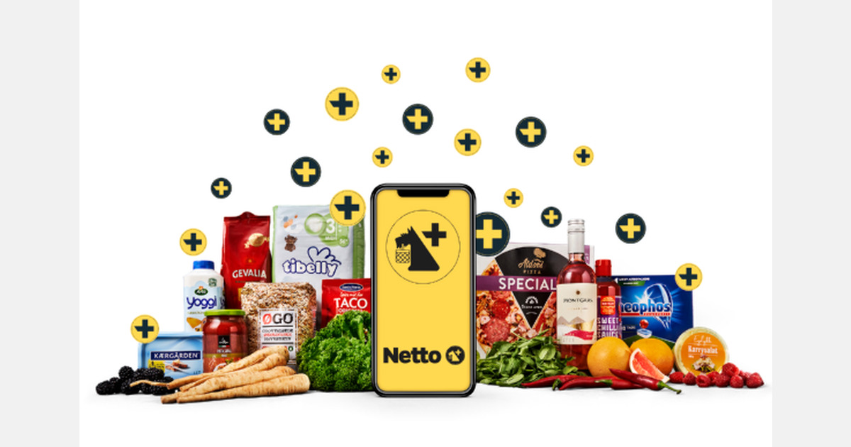 Deense Netto lanceert nieuwe, uitgebreide app Netto+