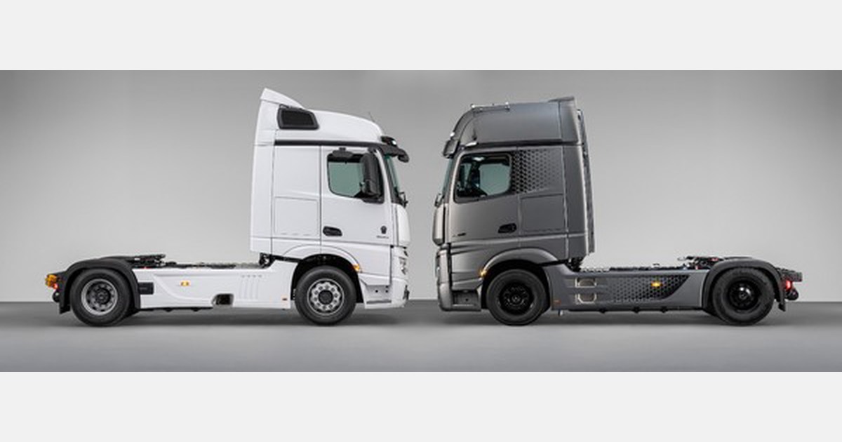 Mercedes-Benz breidt Actros range uit met Actros Edition 2 en Actros F