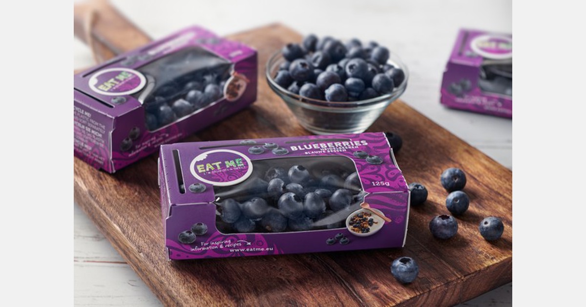 Berries Pride presenteert nieuwe duurzame blauwe bessen verpakking
