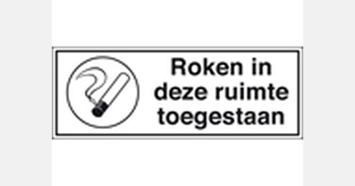 Rookruimtes vanaf 1 januari 2022 op werkvloer verboden