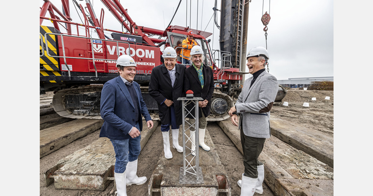 Feestelijk startsein voor de bouw van nieuw crossdock centrum Daily ...