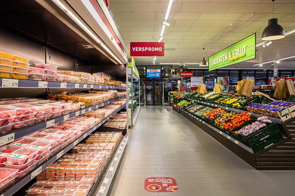 AGF voorop in nieuwe winkelinrichting Aldi Belgie