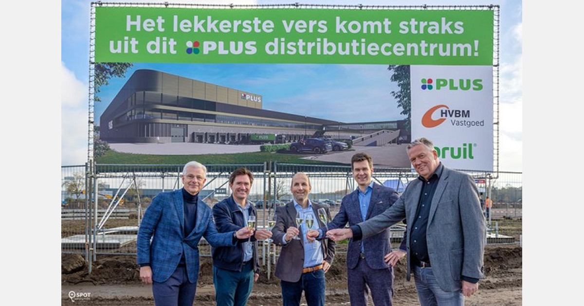 Officiële start bouw PLUS distributiecentrum Deventer