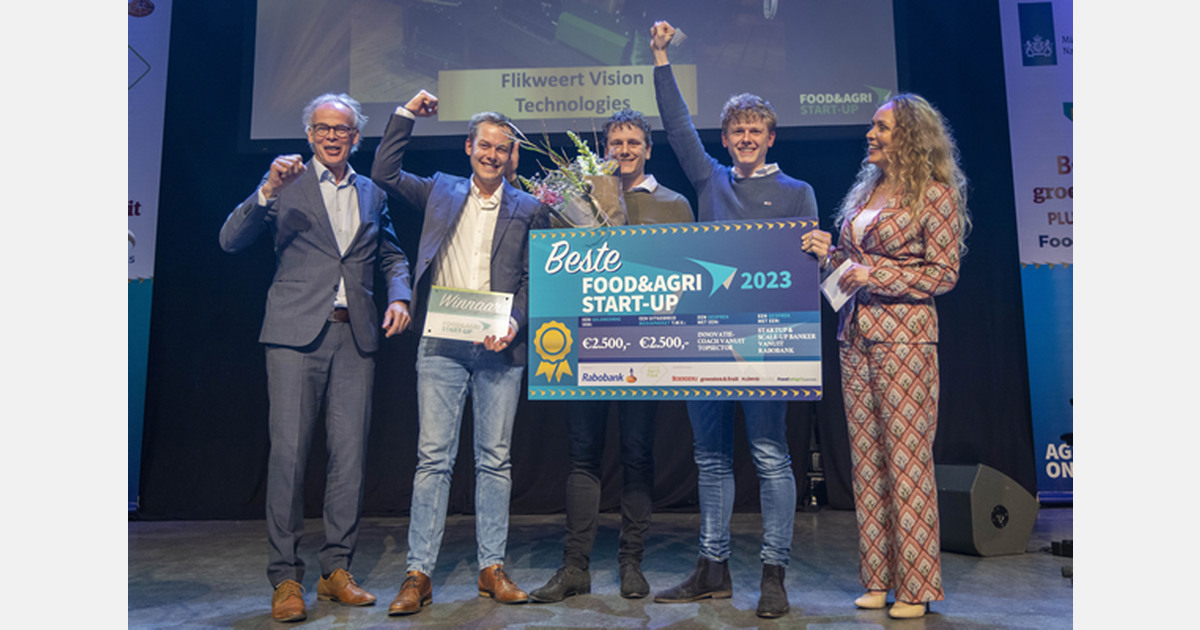Flikweert Vision Technologies Beste Food&Agri Start-up