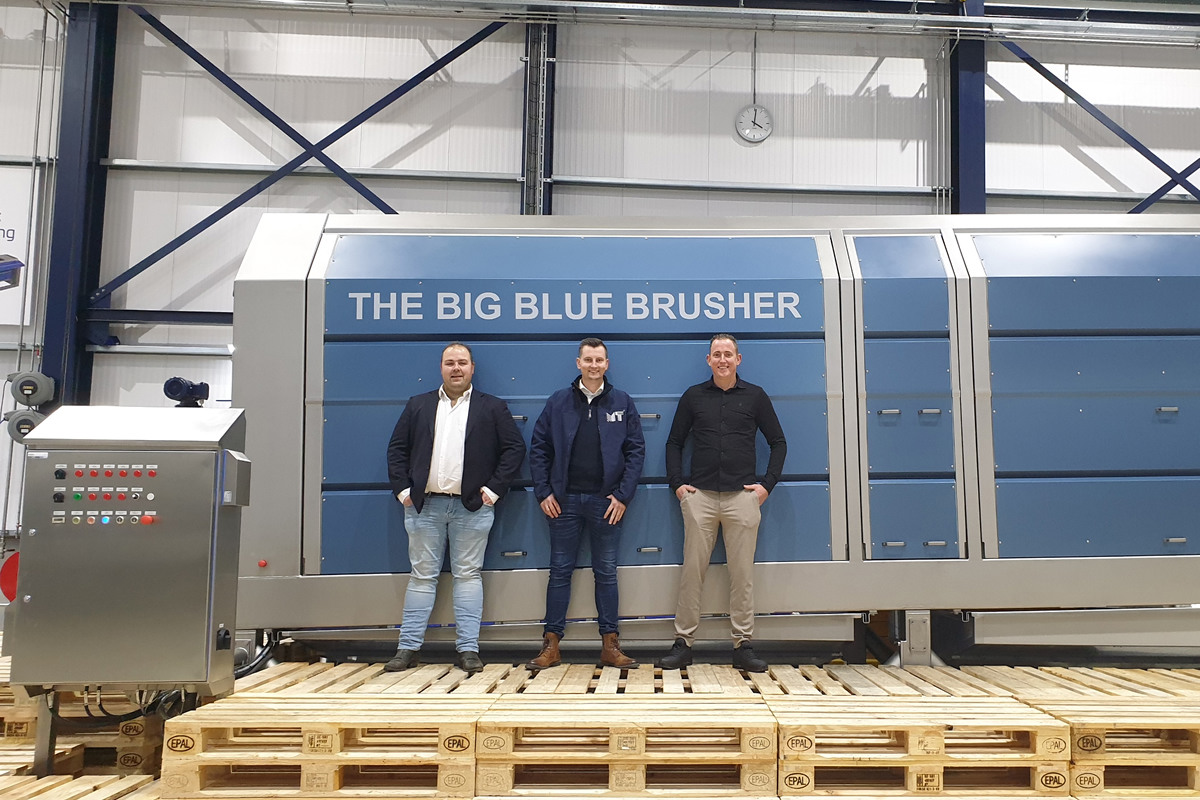 Grootste peen polisher ter wereld gepresenteerd