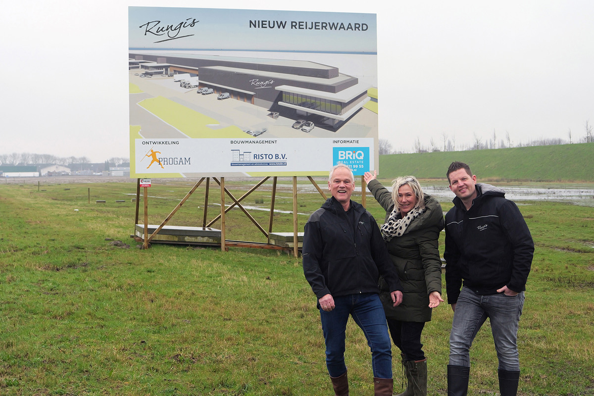 Nieuw bedrijfsgebouw Rungis op Nieuw-Reijerwaard