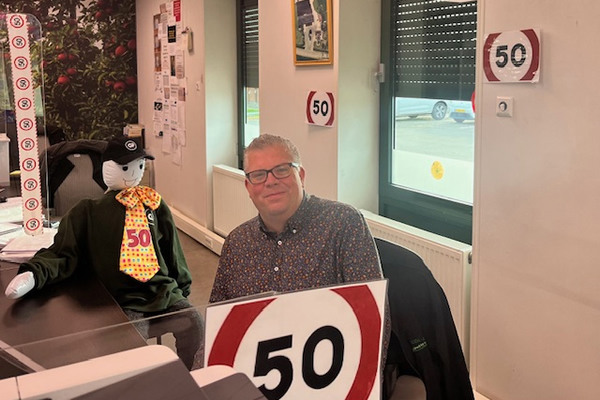 Jeroen van der Spek (Groda AGF) 50 jaar