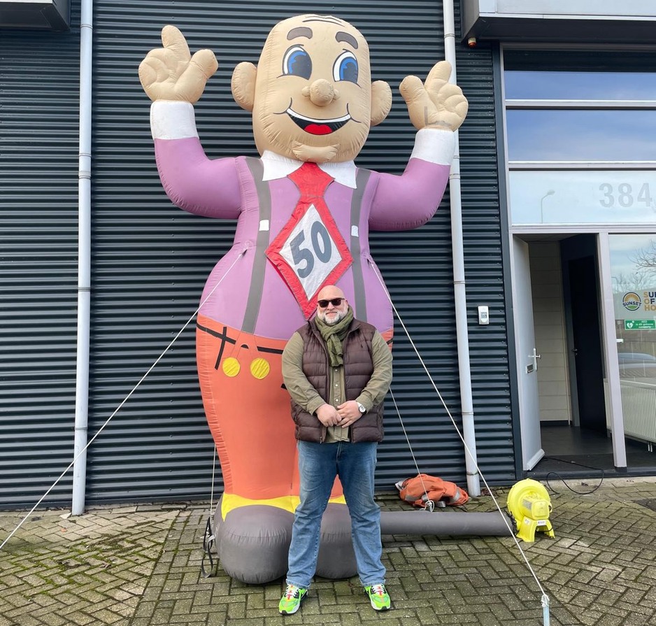 Gerjo van de Bovenkamp (Soho Produce) 50 jaar geworden