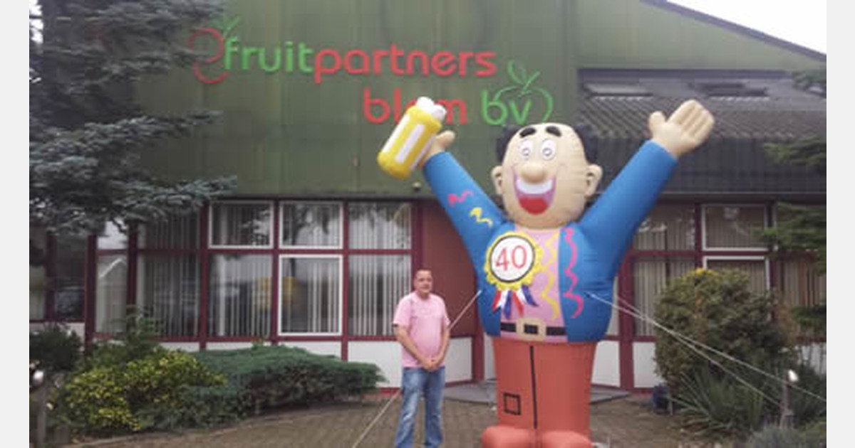 Edwin Jongkind (Fruitpartners Blom) 40 jaar