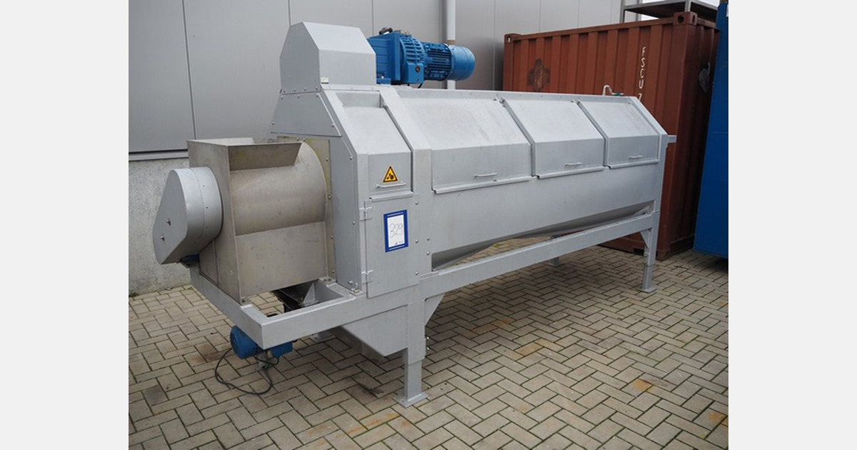 Online veiling groenten- en fruitverwerkingsmachines