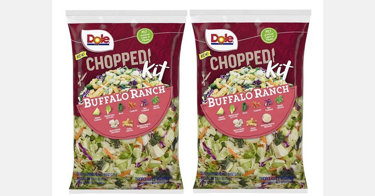 Dole breidt Big Ranch Flavor uit met nieuwe gesneden salades