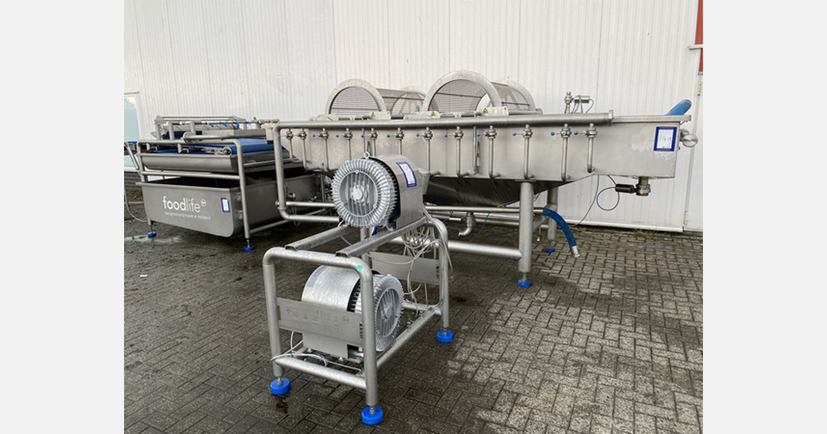 Groenten- en fruitverwerkingsmachines in online veiling