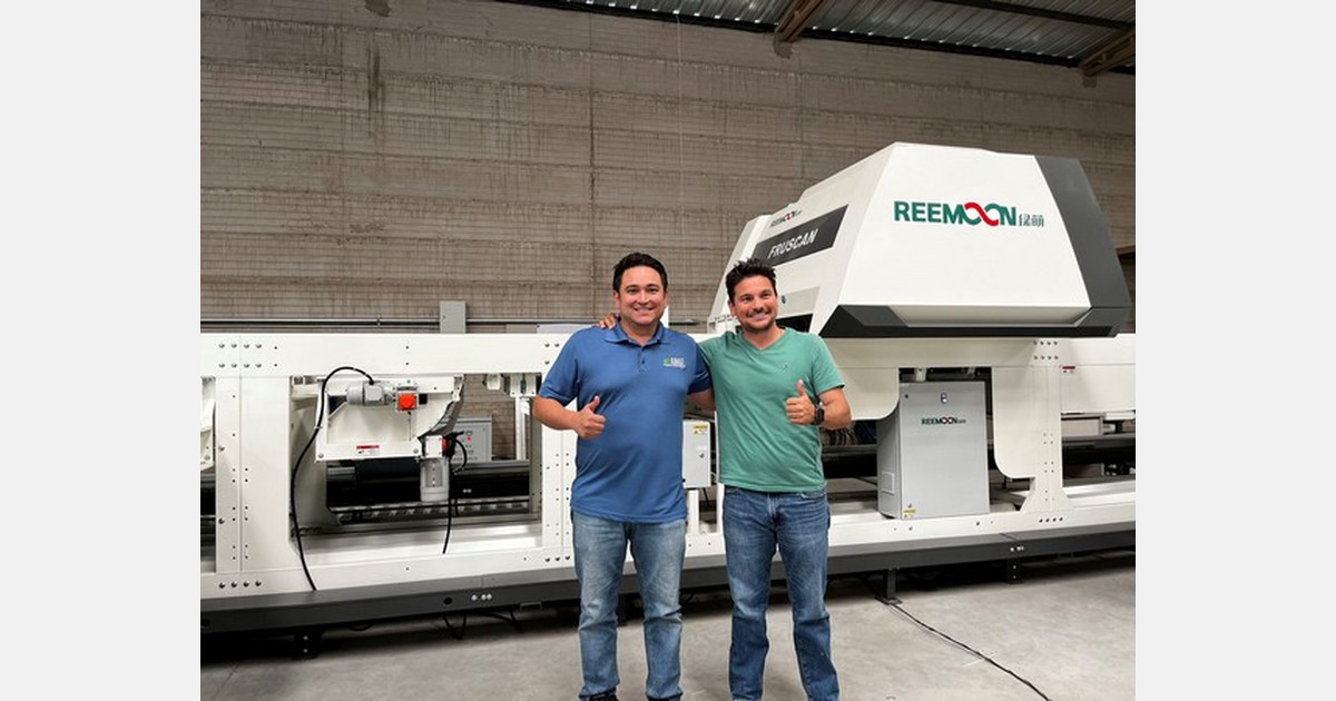 Eerste appelsorteermachine van Chinese Reemoon in Mexico in gebruik genomen
