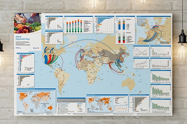 Nieuwe Wereld Groentekaart van Rabobank weer beschikbaar