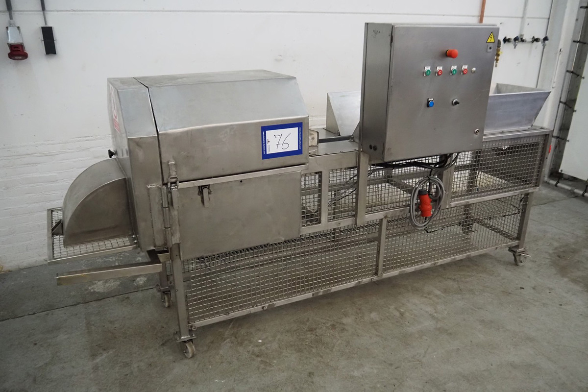 Online veiling met machines voor verwerking van groenten en fruit