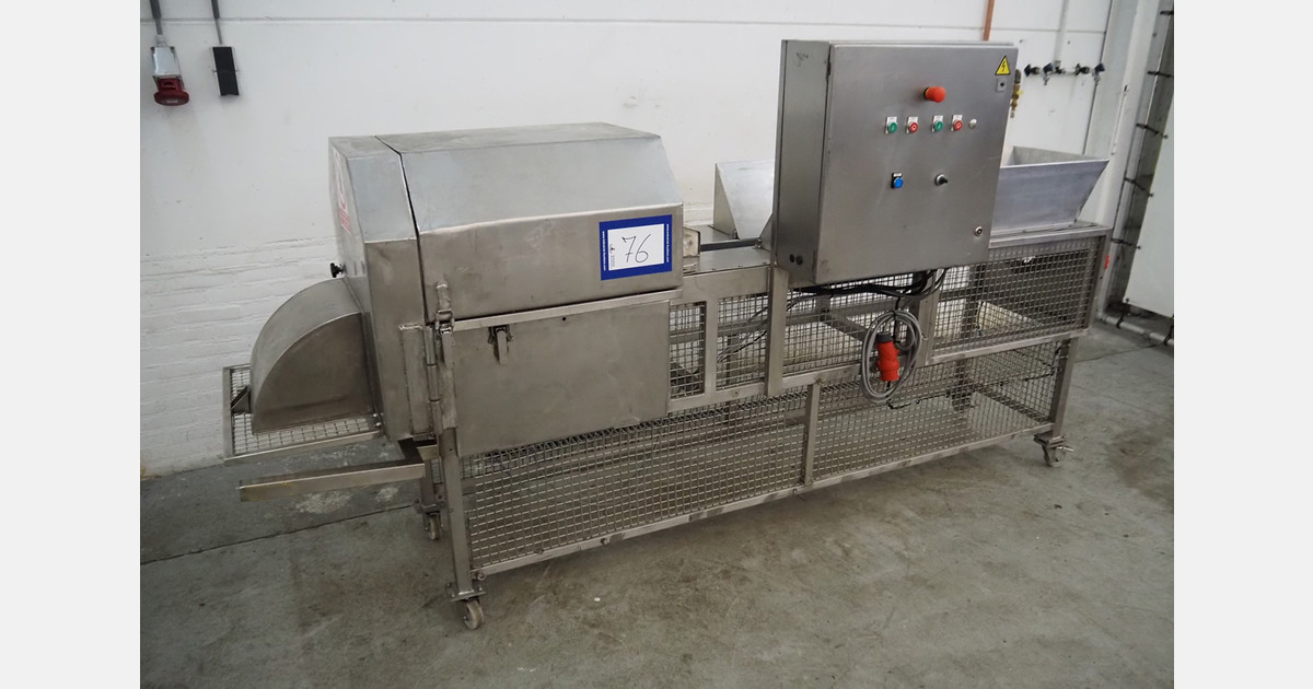 Online veiling met machines voor verwerking van groenten en fruit