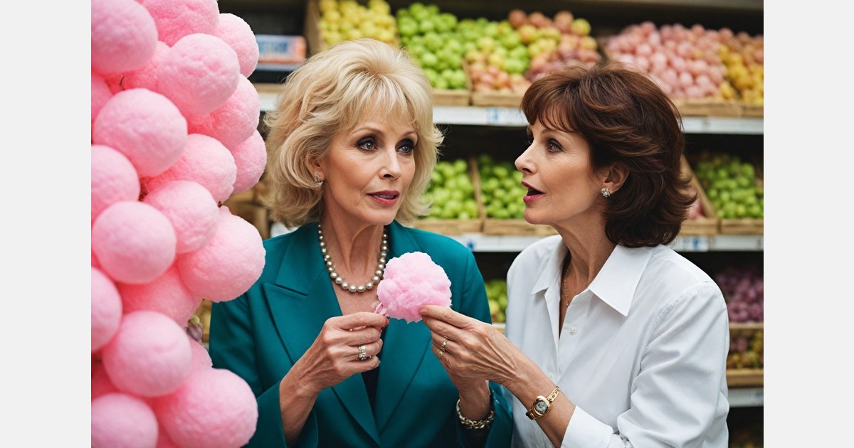 Britse actrice spoort consumenten op speelse wijze aan om cotton candy druiven te proberen