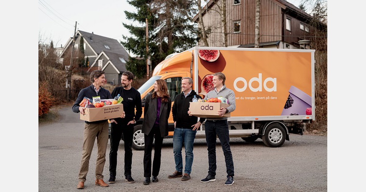 Online supermarkt Oda haalt 1,5 miljard Noorse kroon op