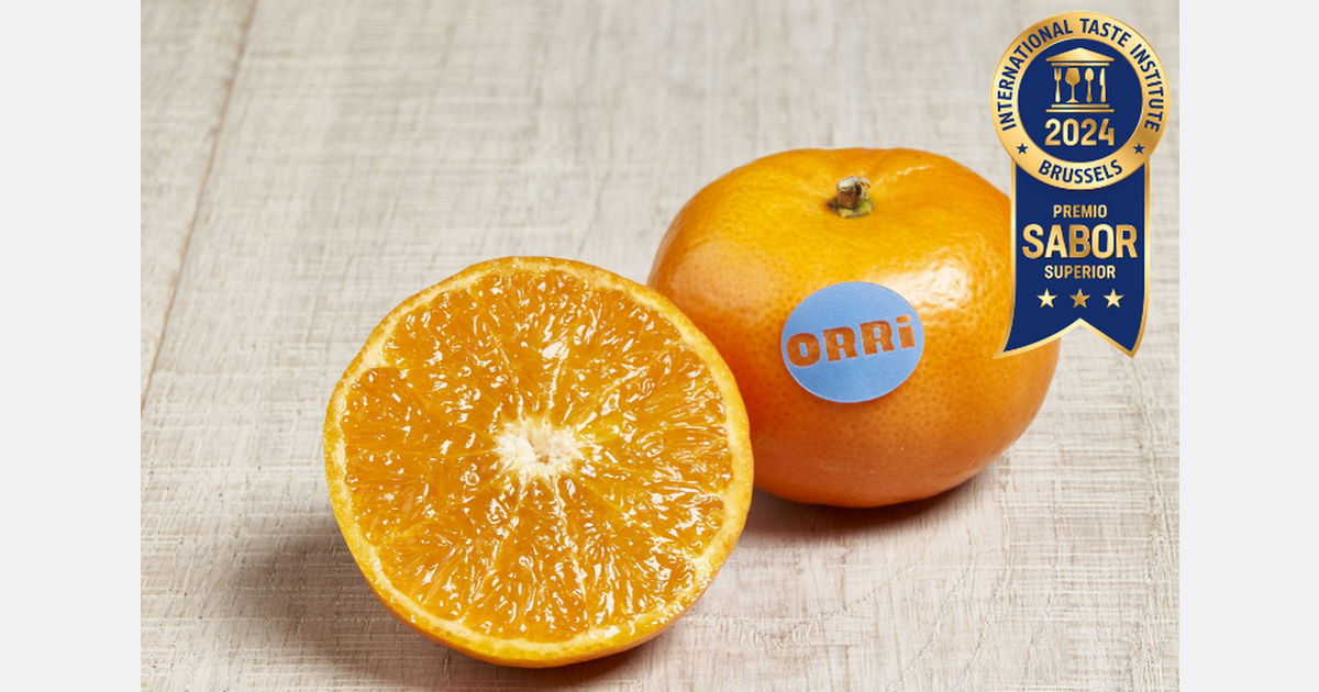 Orri mandarijn wint hoogste onderscheiding Superior Taste Award