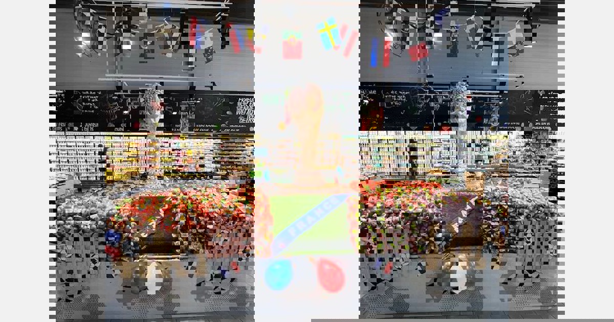 Een WK-beker in de kleuren van Lautrecs roze knoflook