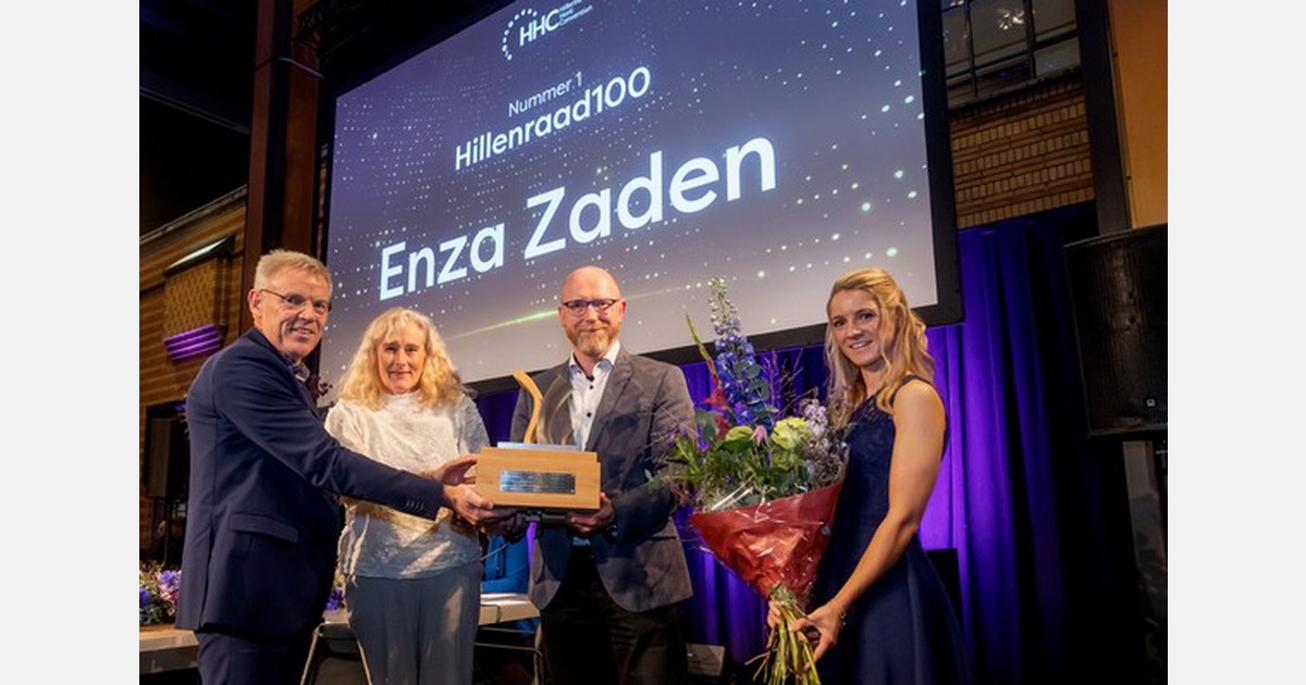 Enza Zaden nummer één in Hillenraad100