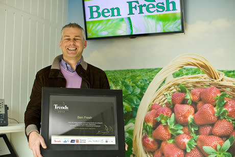 Ben Fresh maakt het klant gemakkelijk met E-bestelsysteem